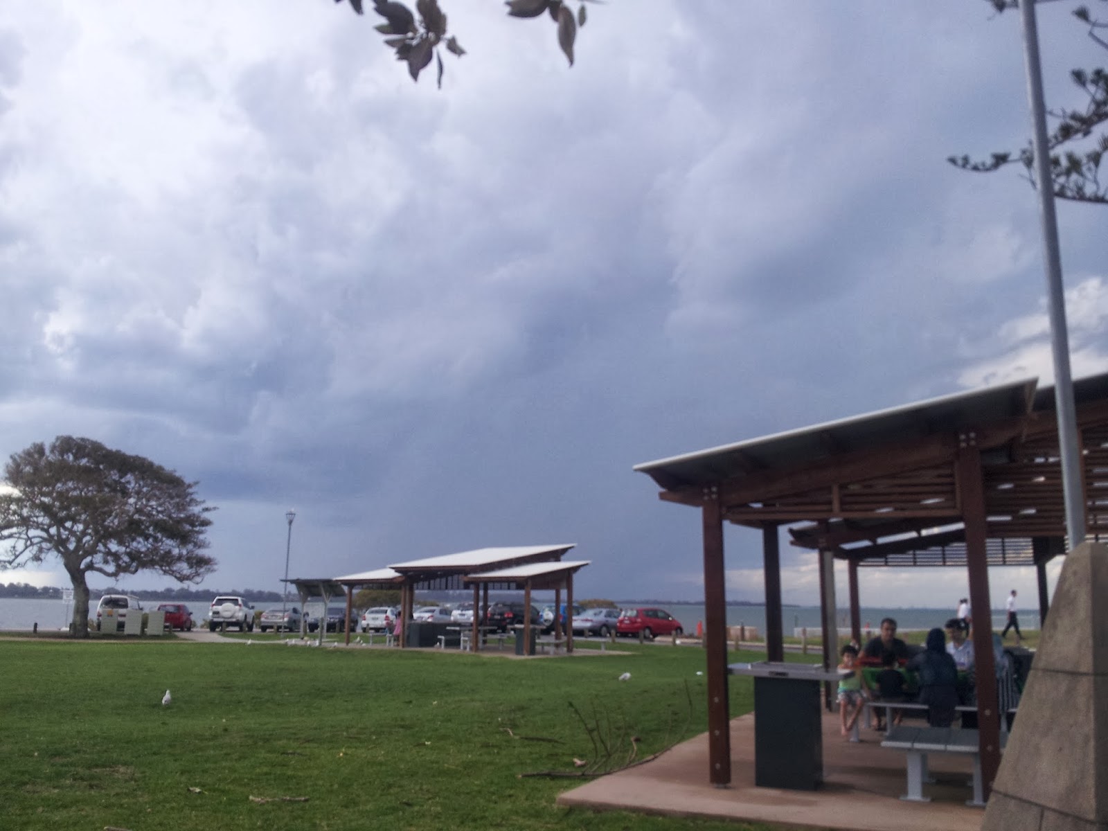 House Sitting Tails Etcetera: Picnic in a thunderstorm.