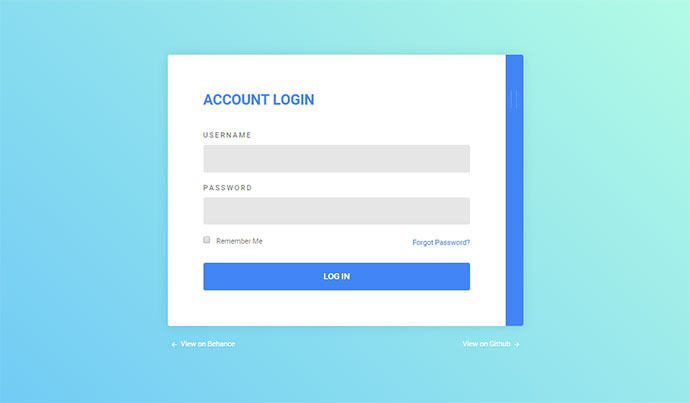 Template desain halaman login | Tekhnologi Informasi