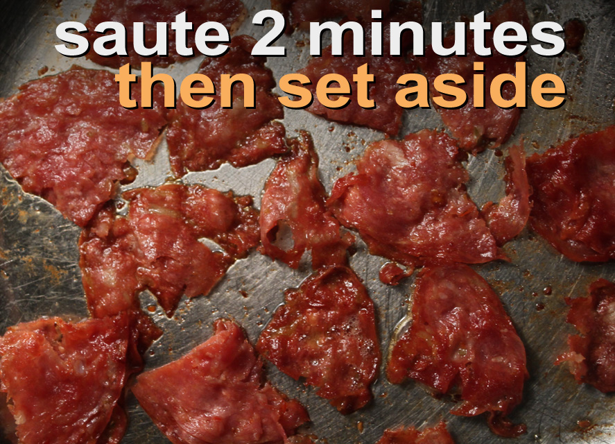 The 99 Cent Chef: Salami & Spaghetti