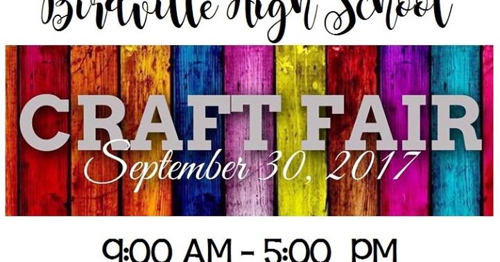 Fall craft show schedule - part 1