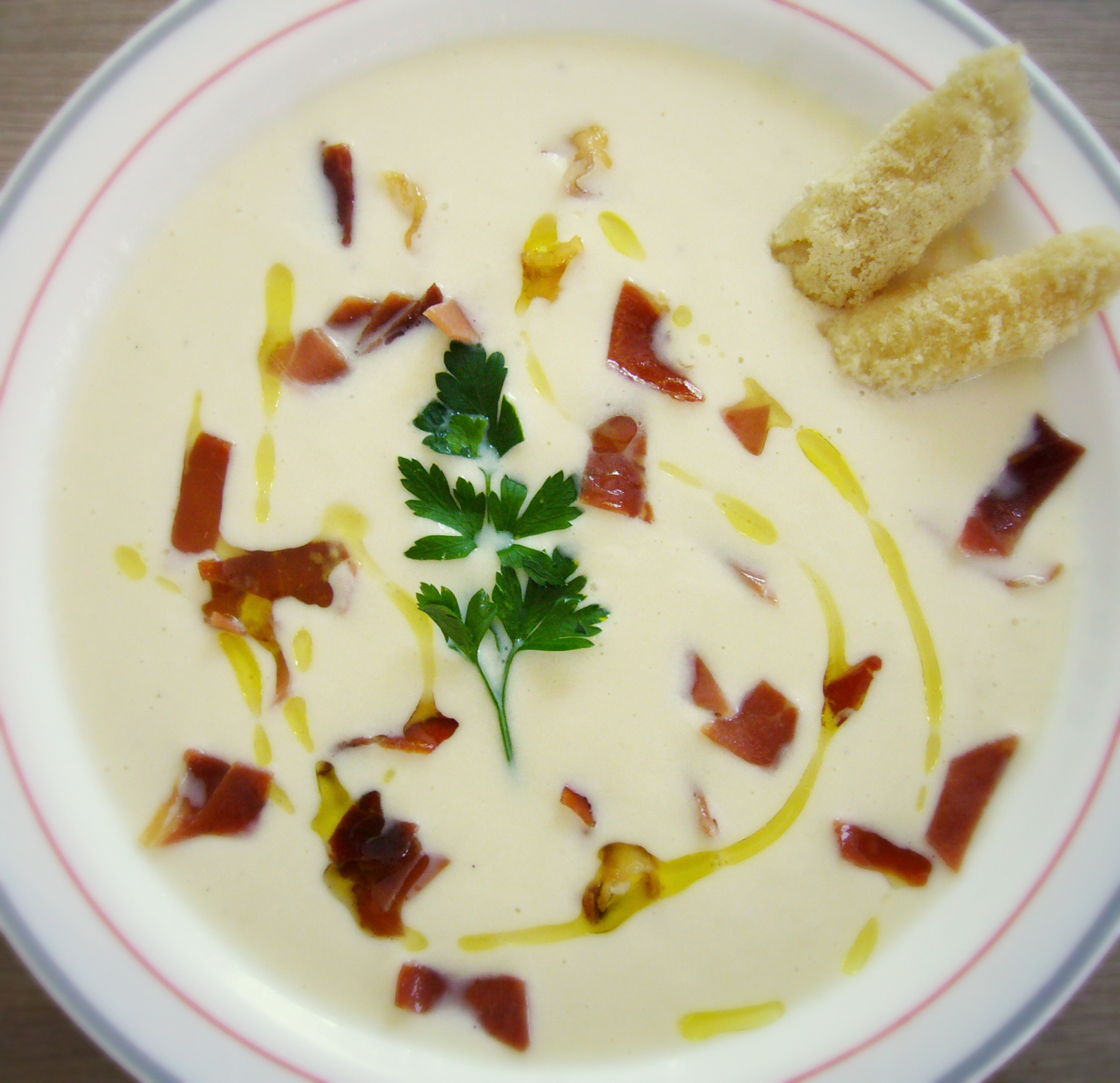 Las recetas de Lola: Crema fría de espárragos blancos