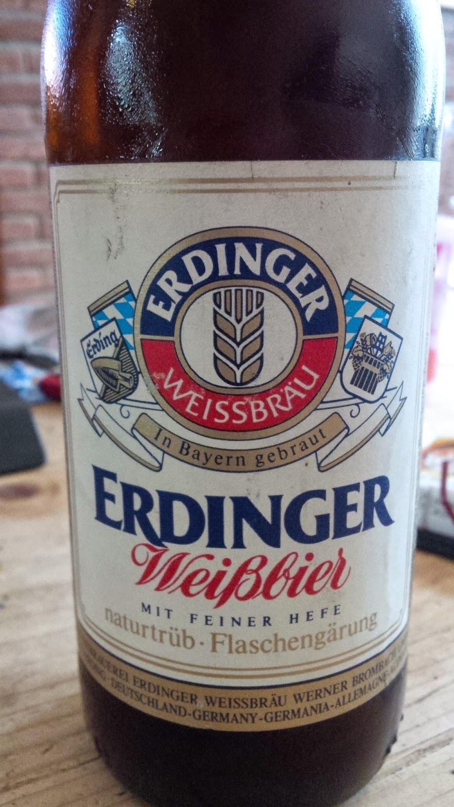 Vintage Beers: Erdinger Weissbier
