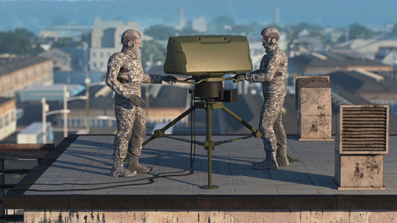 Pax Aquitania: Au SOFINS, Saab présente son radar mobile Giraffe 1X