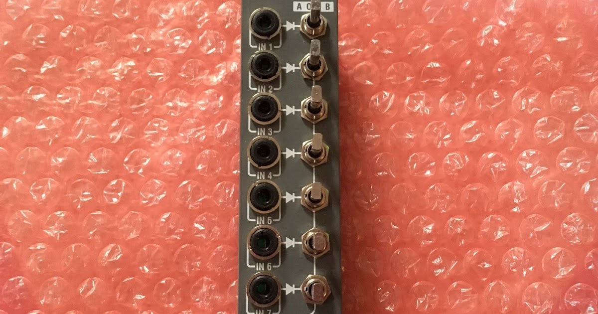 MATRIXSYNTH: Low Gain Electronics Shortbus V.2 Eurorack Module