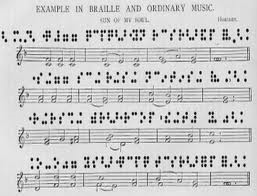 Olhares: Aprendizagem Braille : Música