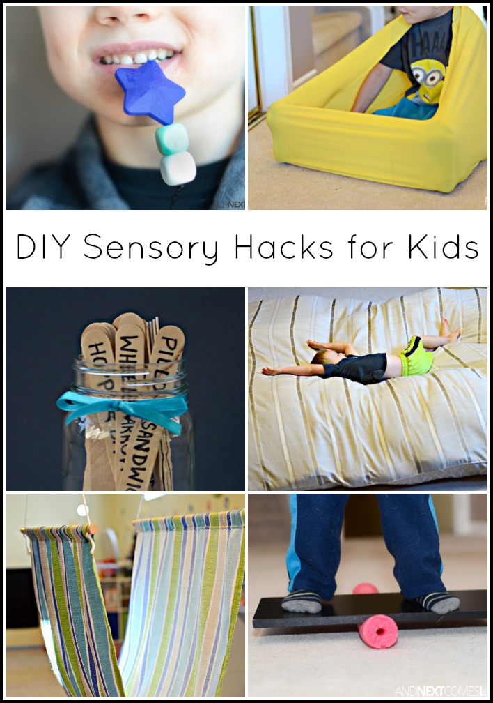 DIY Sensory Hacks for Kids | And Next Comes L