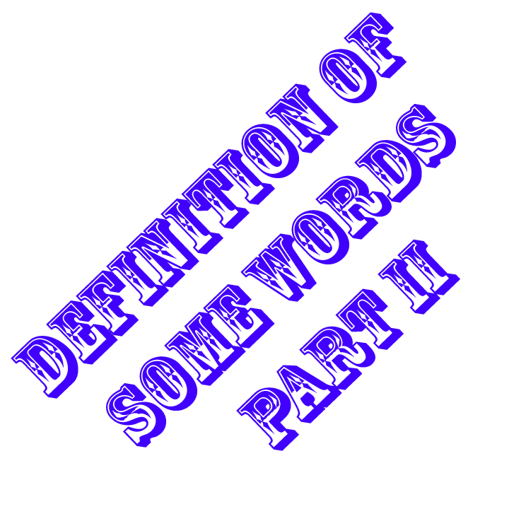 DEFINITION OF SOME WORDS_PART II - Aviation Lessons