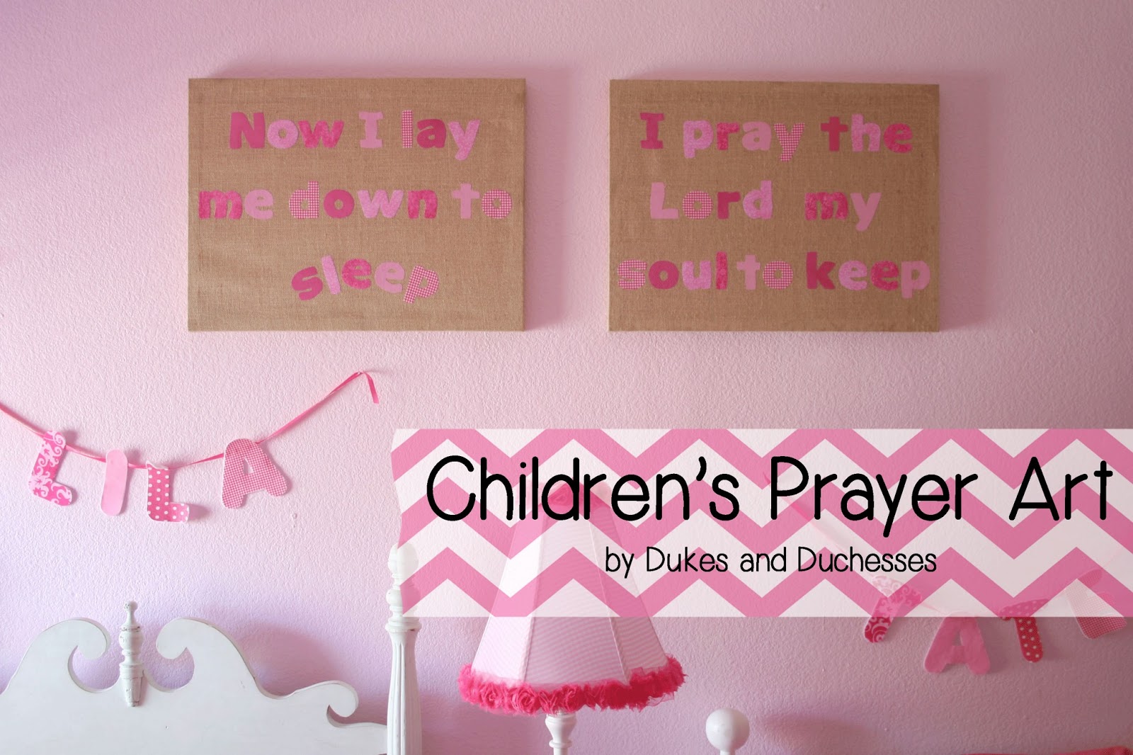Children's Prayer Art {Silhouette Promotion} - Dukes and Duchesses
