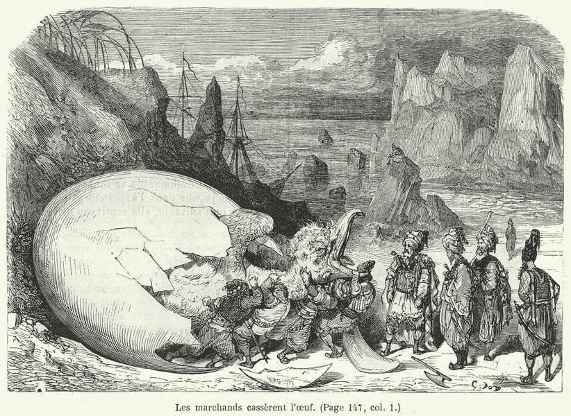 El Pensieve de Dinorider: Stephanoaetus mahery y el ave Roc