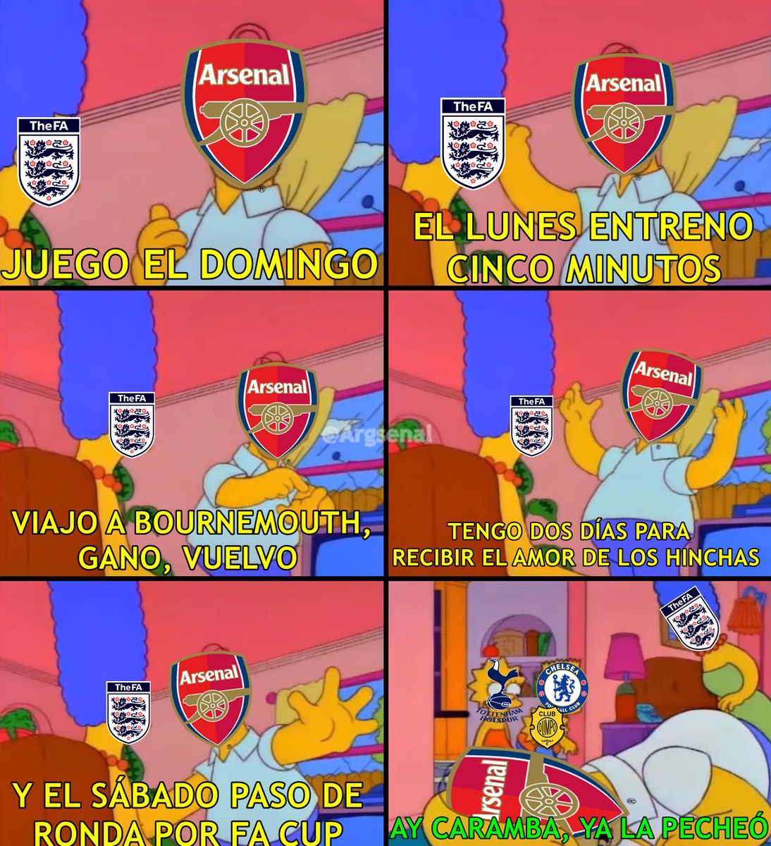 Argsenal: Memes de los Simpsons: Parte I