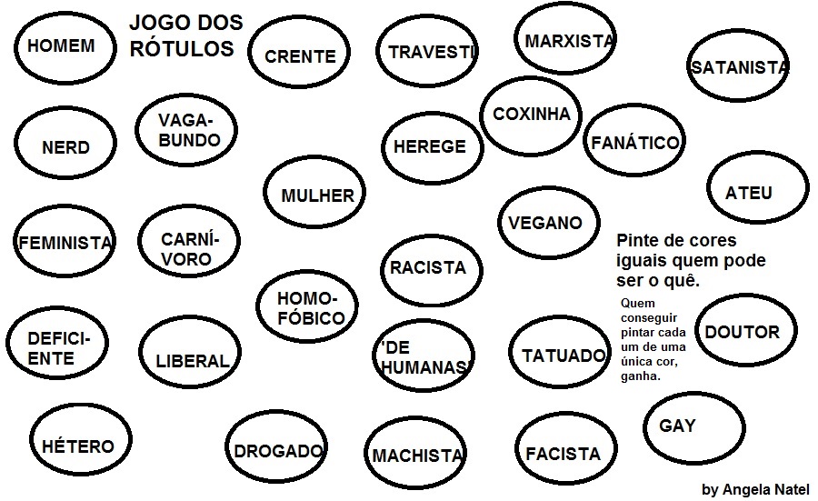 Toca da Leoa: Jogo dos rótulos