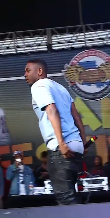 Celeb Saggers: Kendrick Lamar Sagging Below Ass
