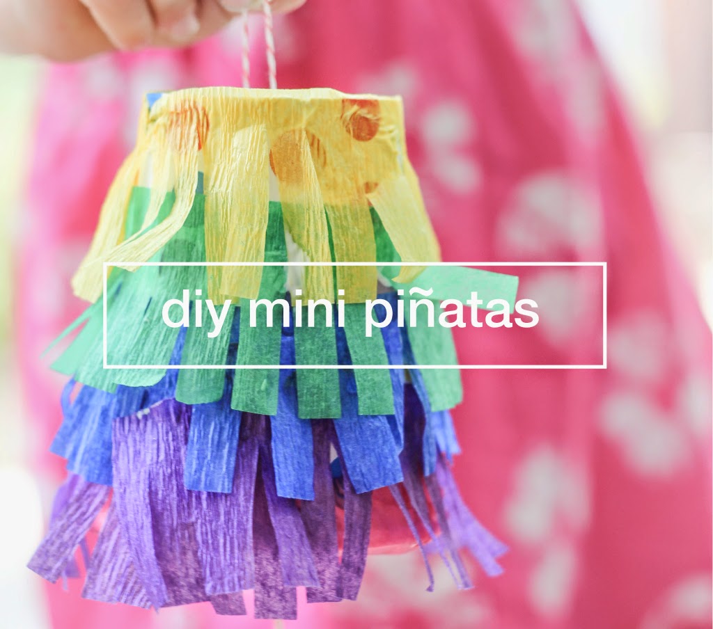 Not-So-SAHM: Artworks: DIY Mini Piñatas!