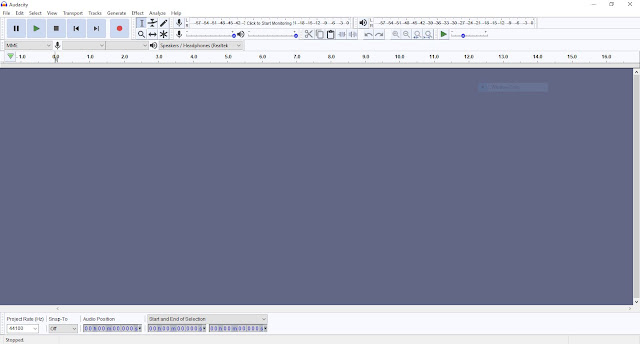 Audacity – Perfect free tool (software) to Record / Edit audio
