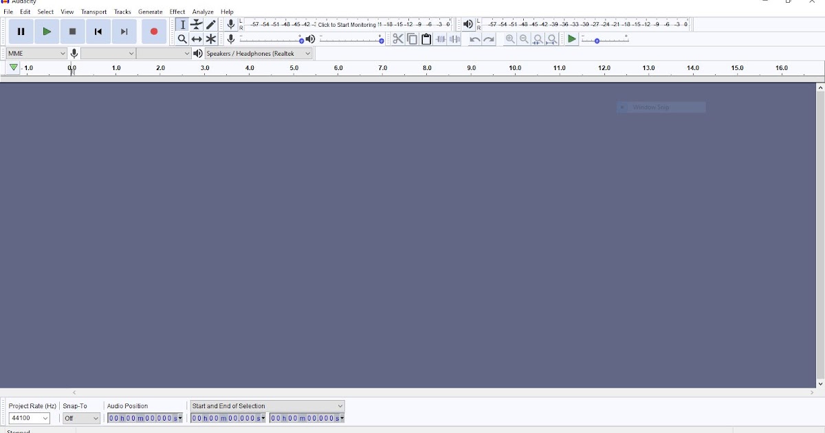 Audacity – Perfect free tool (software) to Record / Edit audio