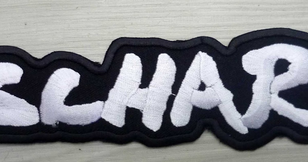 Black Seeds Records: DISCHARGE - back patch embroidered patch