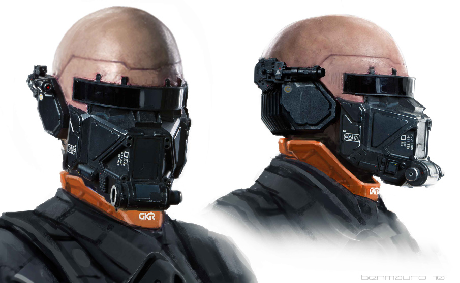 Revealing ELYSIUM Concept Art by Ben Mauro | RAR Writes