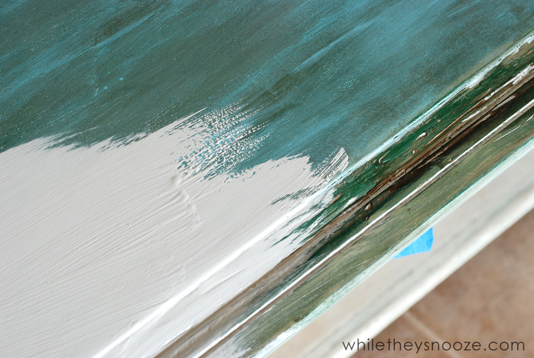 While They Snooze: DIY Map Table Tutorial