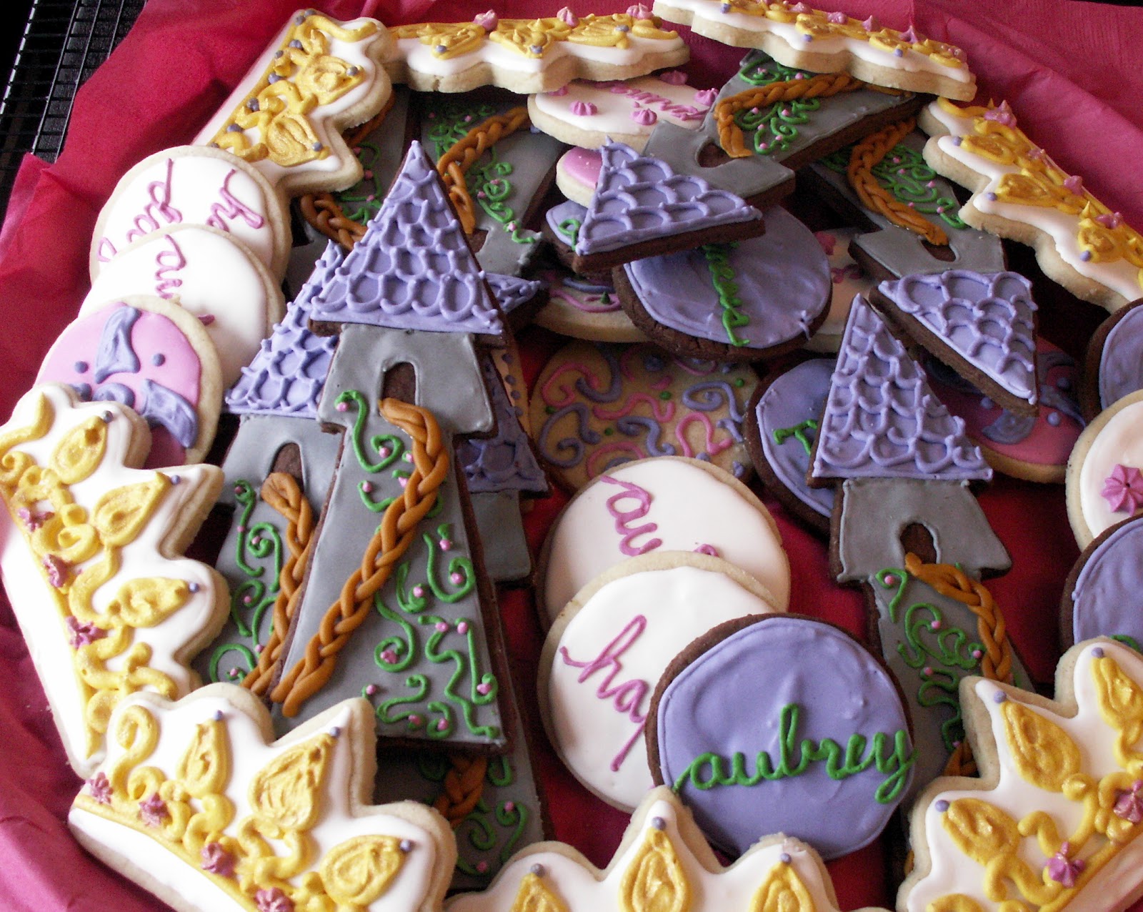 Cookies By Kacey: Tangled Cookies