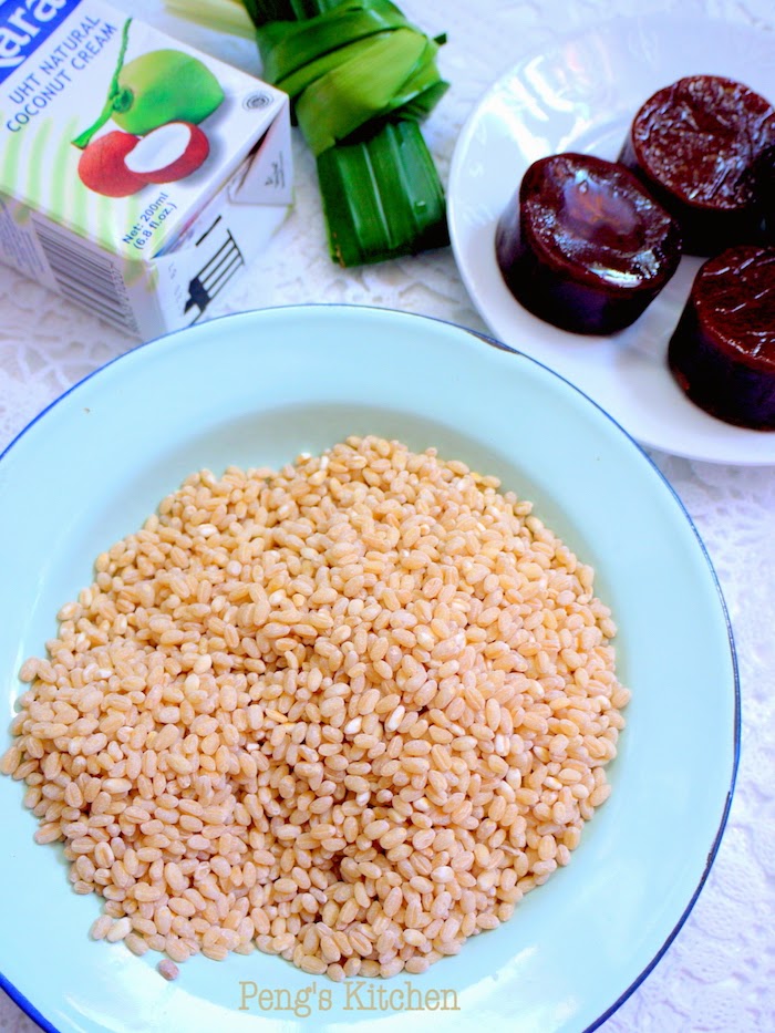 Peng's Kitchen: Bubur Terigu 大麦