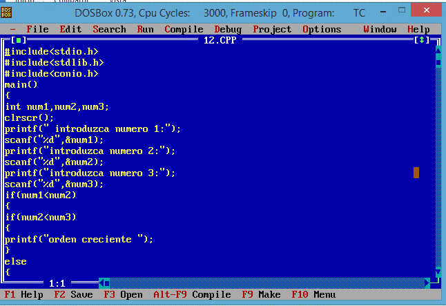 PROGRAMACION BASICA : EJERCICIOS C++ (2)