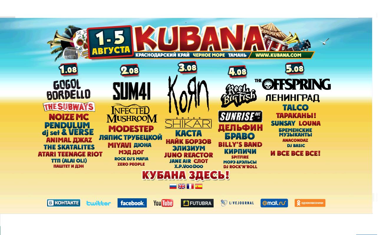 ...Destinati a perdersi: Kubana Festival