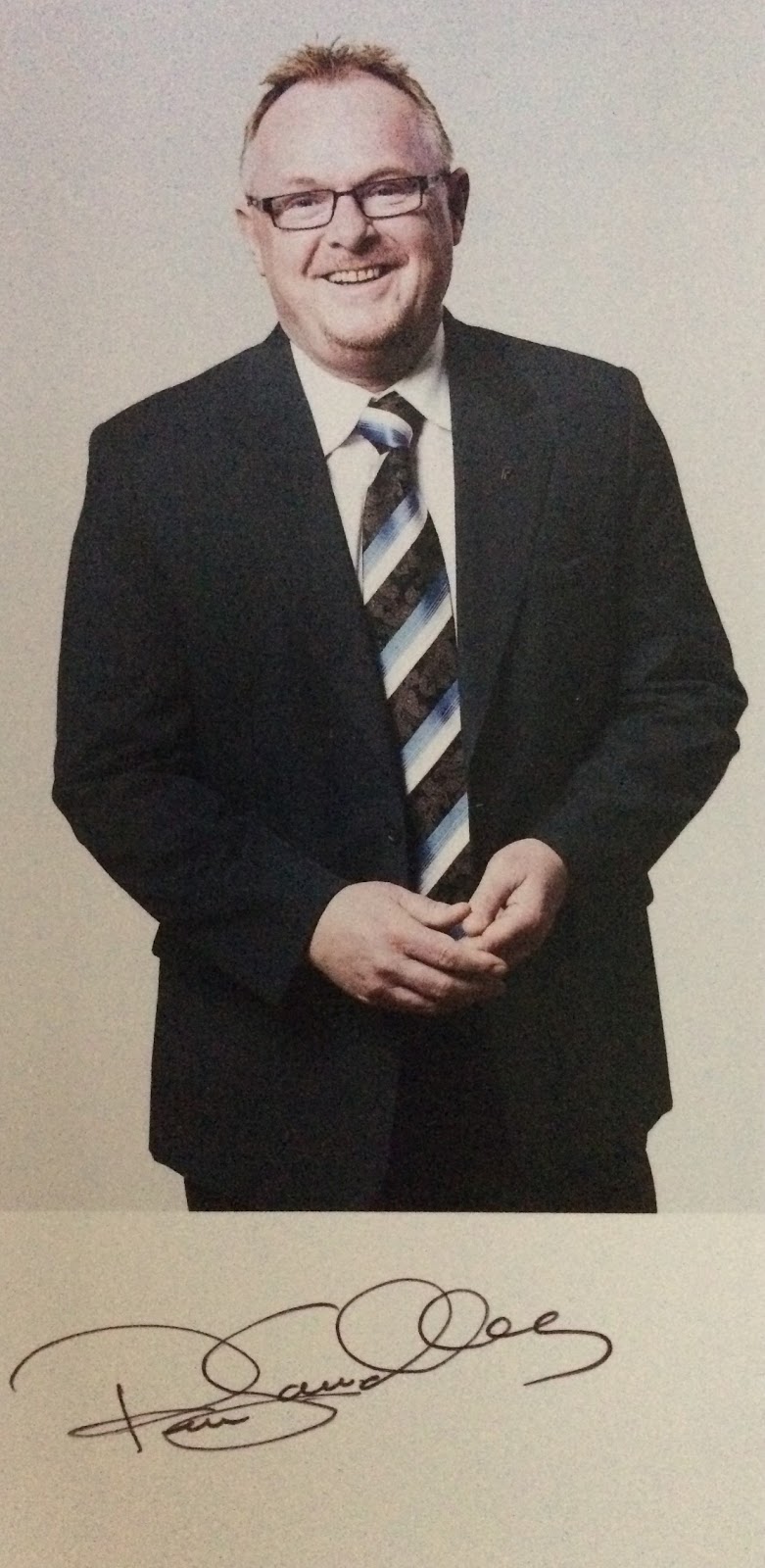 Autographs from anywhere: Per Sandberg