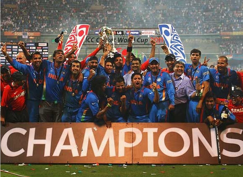 India - Champions of ICC World Cup 2011