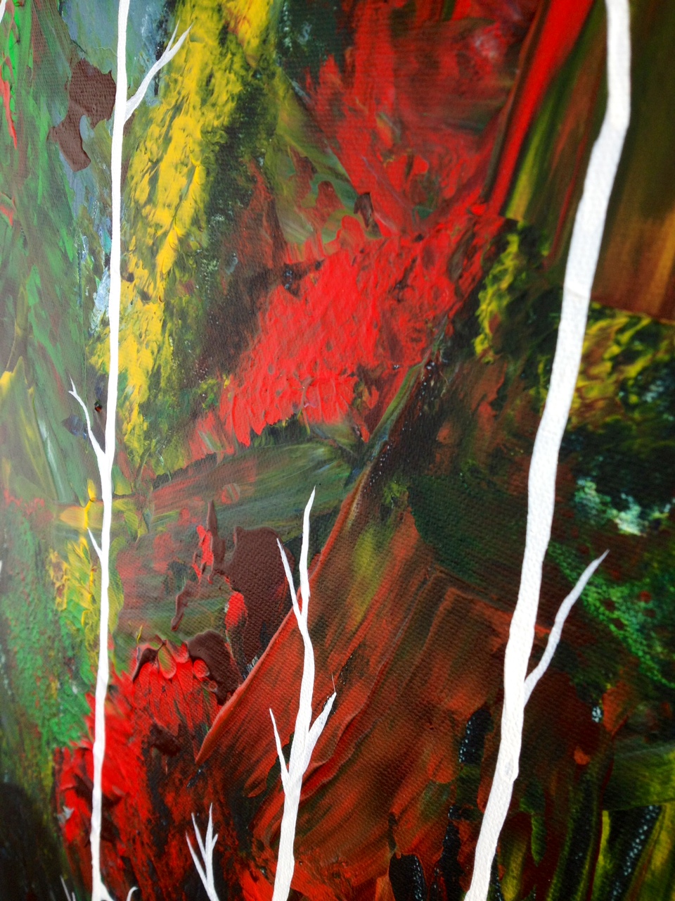 The Art of Jon Thompson: Trees II - A walk in the woods