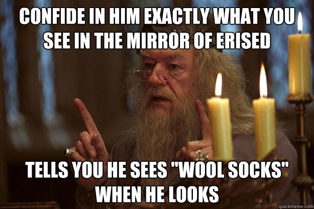 Lacan's Mirror of Erised