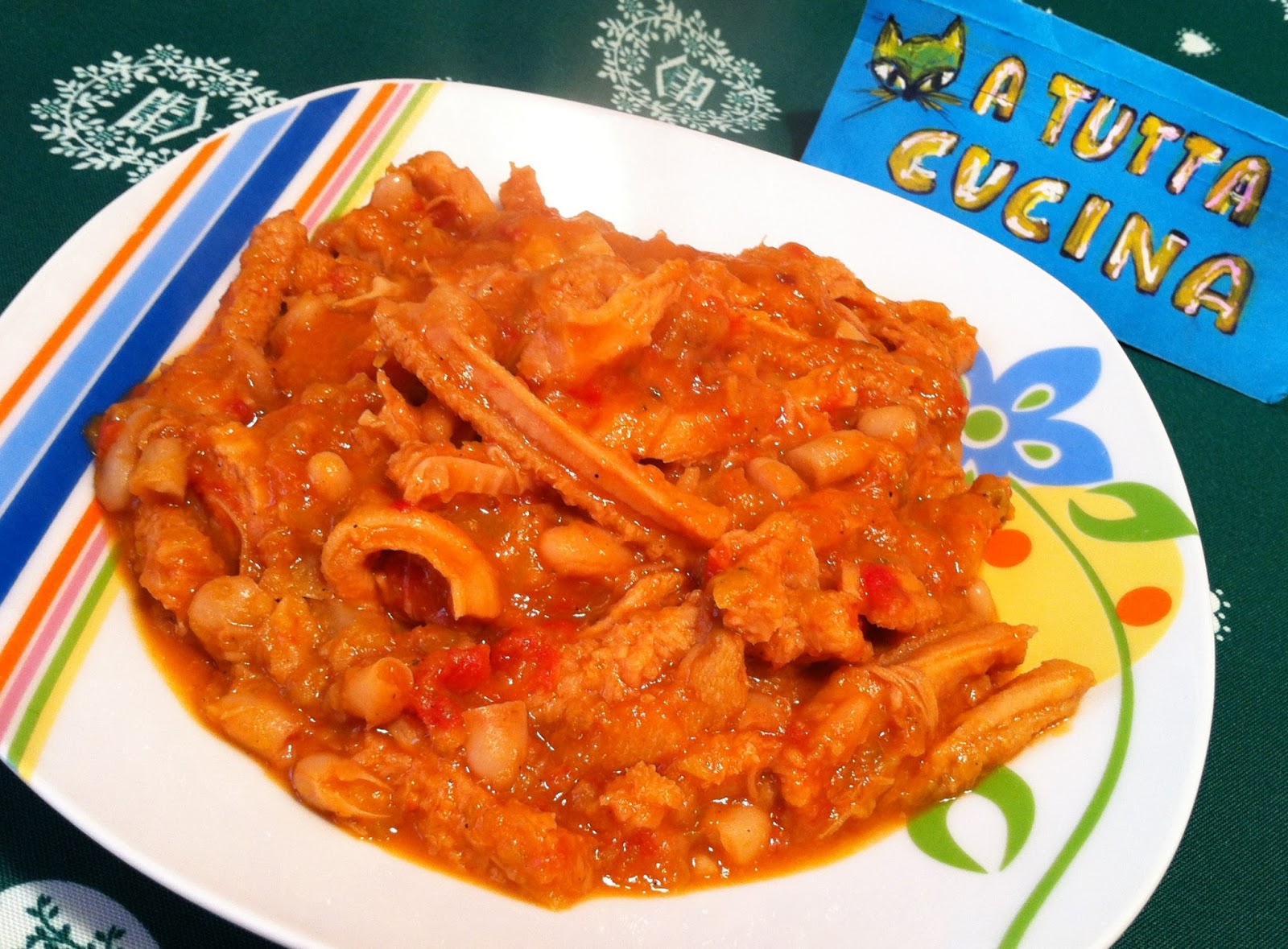 A TUTTA CUCINA: TRIPPA con la VERZA