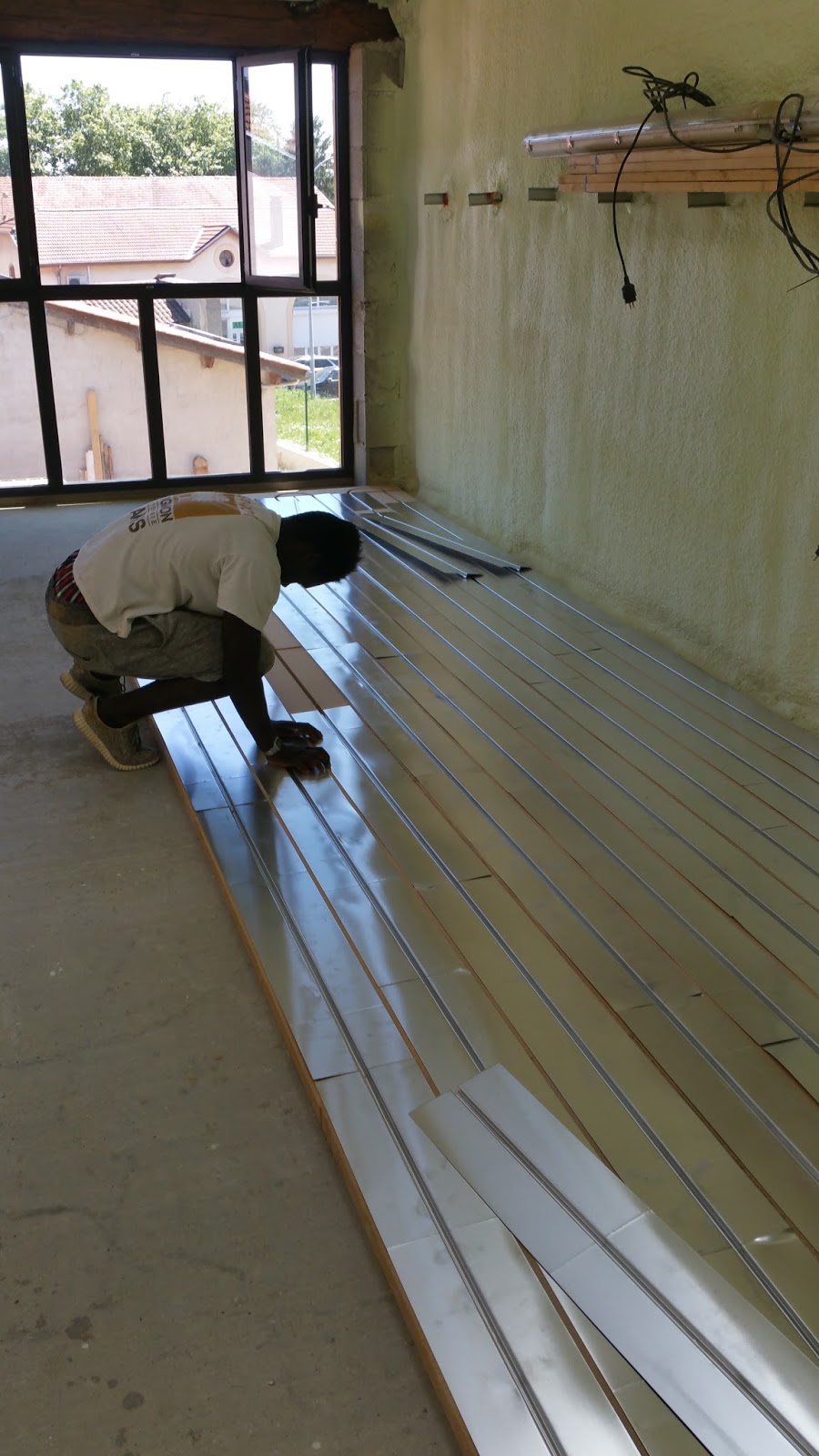 Plancher chauffant sec mince, mur chauffant, plafond chauffant Caleosol ...