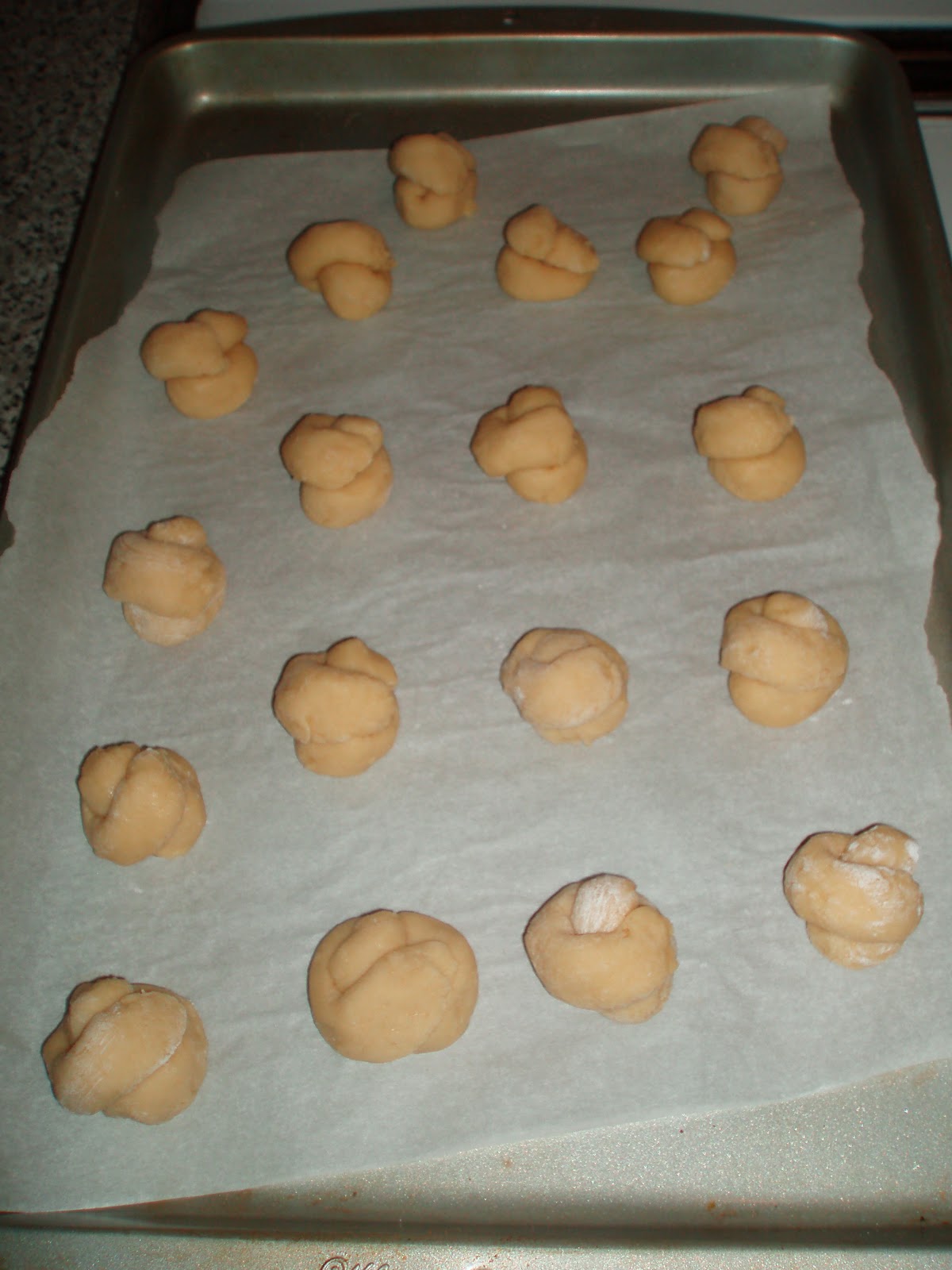 Open Mouth Insert Food: Italian Lemon (Jeanettes) Cookies