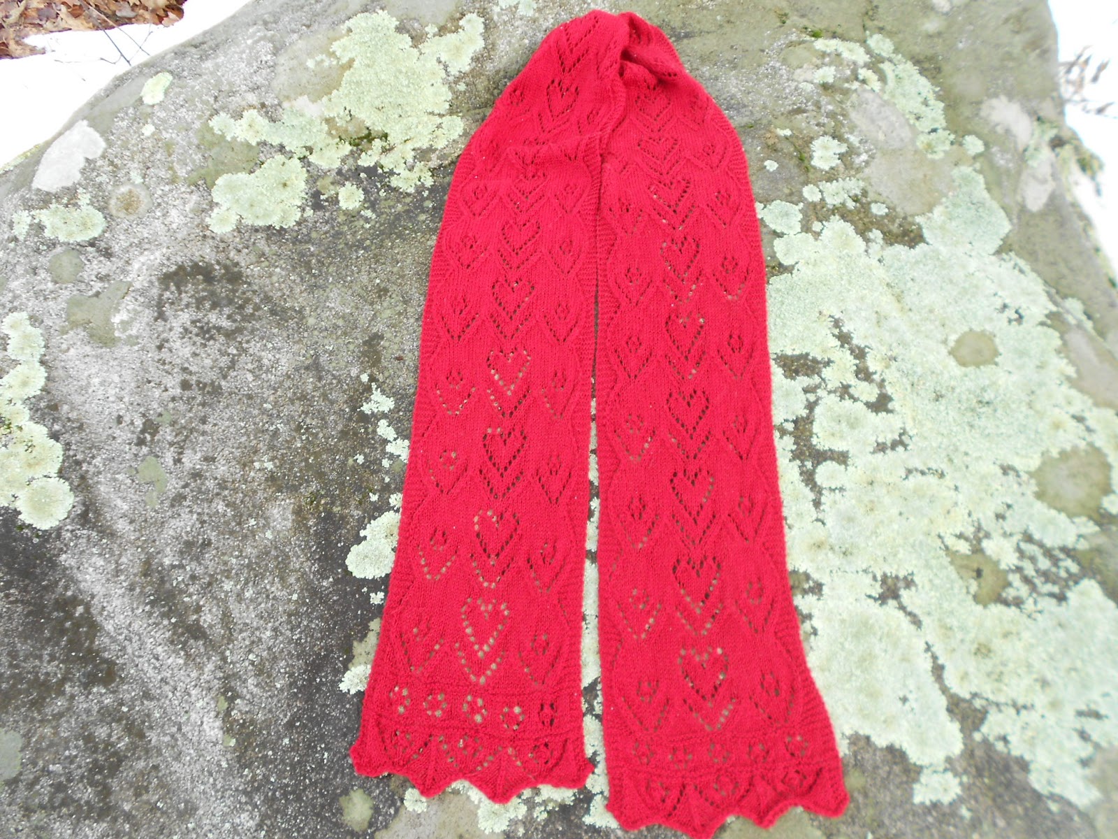 Merry Melody Designs: Sweetheart Valentine Scarf