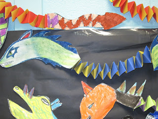 Lines, Dots, and Doodles: Chinese Dragons, 4th Grade