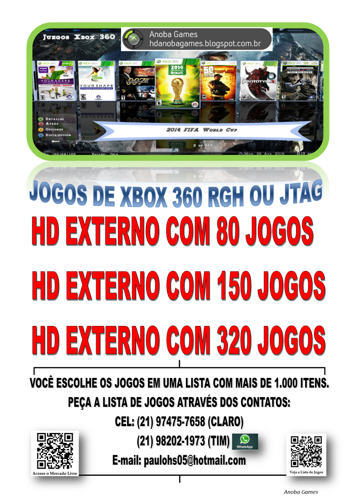 HD PARA XBOX 360 RGH / JTAG: Pack com 13 Skins para Aurora (Link para ...