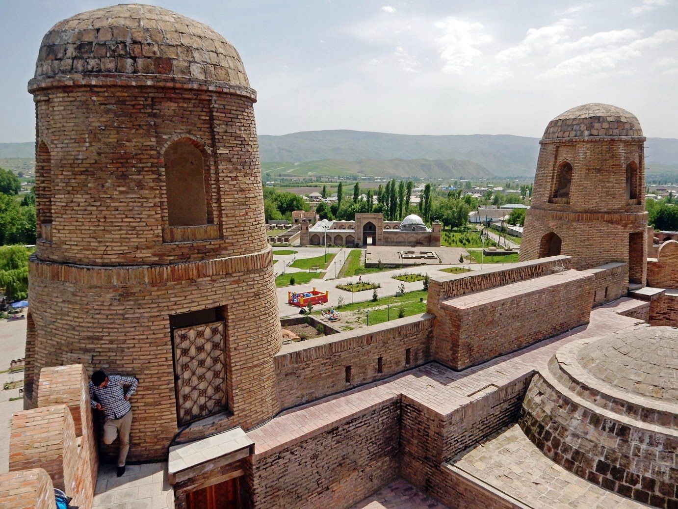 the viewing deck: Hissar Fortress Morning Tour