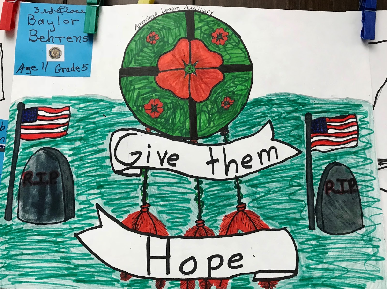 Dorchester Times: Poppy Posters Now On Display At Dorchester Post Office