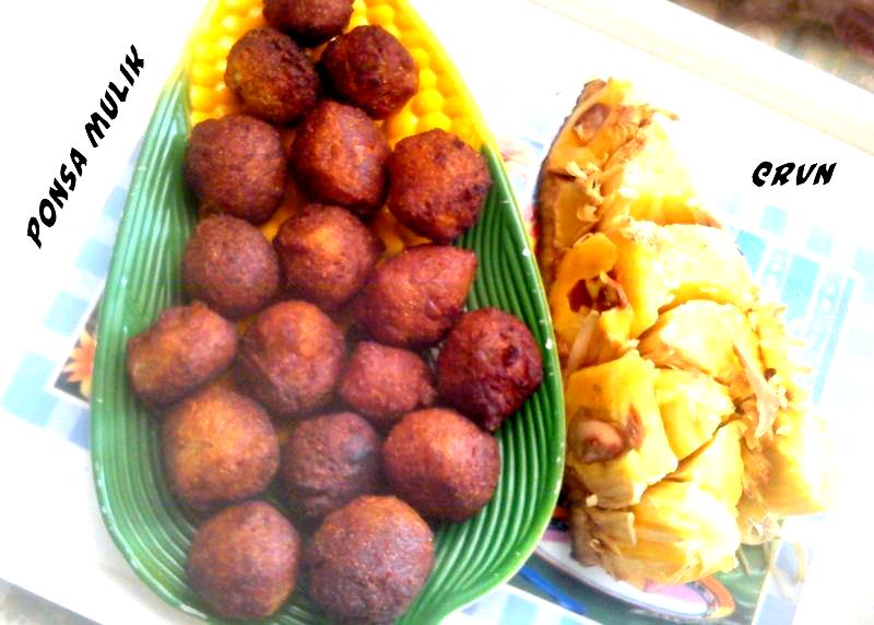 ReViNa's rasoi magic: PONSA MULIK/JACKFRUIT FRITTERS