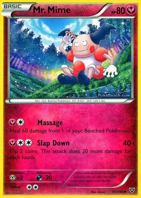 Mr. Mime -- Pokemon X and Y Card Review | PrimetimePokemon's Blog