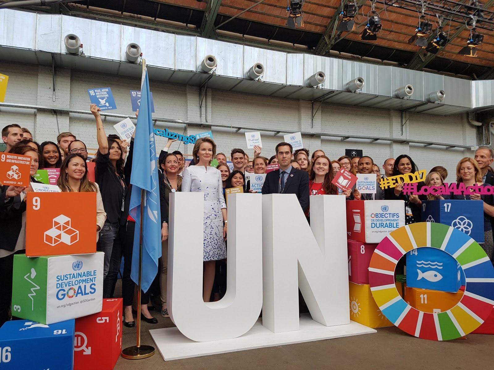 Queen Mathilde: European Development Days 2017