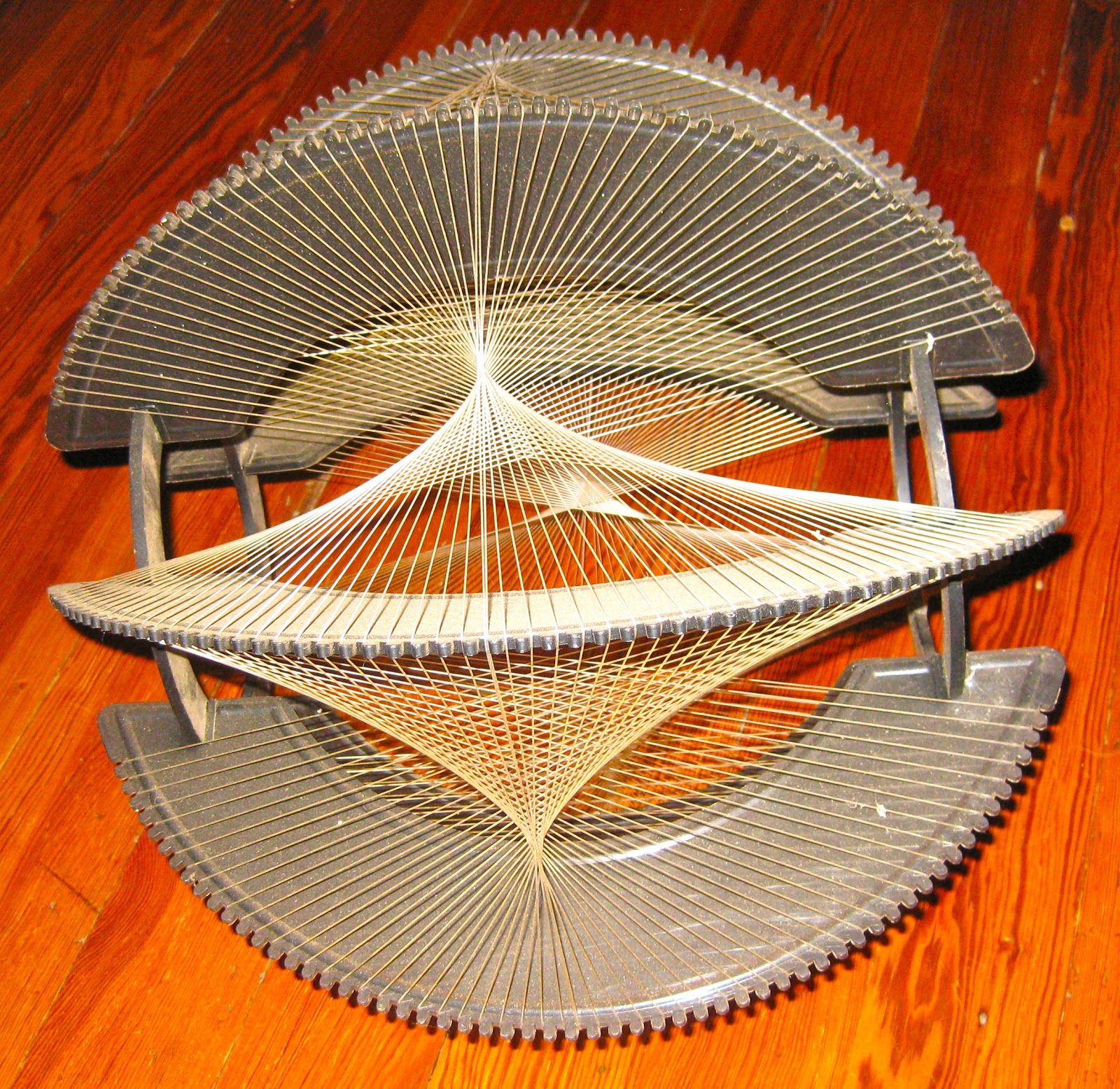 Vicksburg's Adolph Rose Antique Shop: STRING LAMP SHADE FROM THE 50s