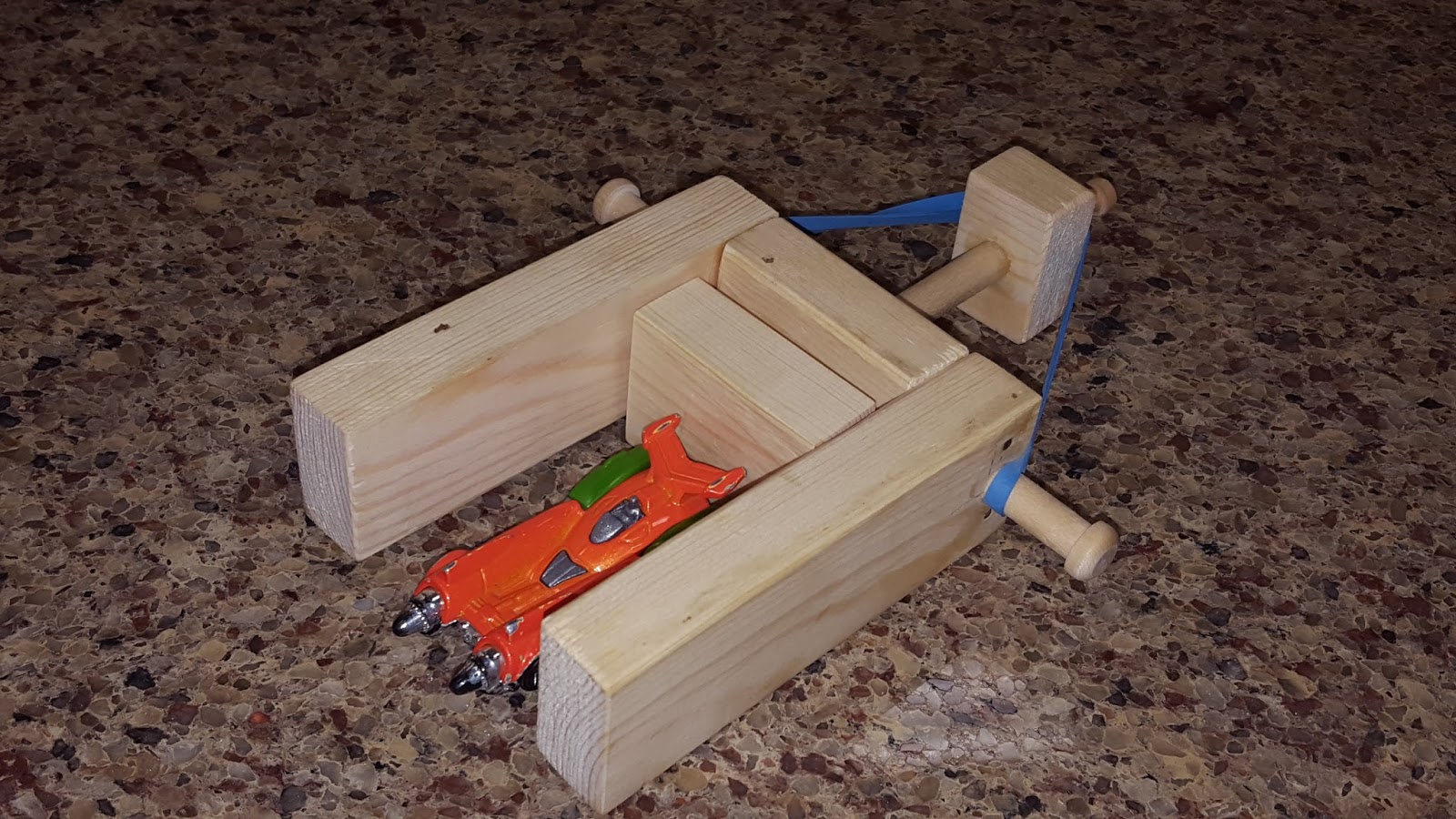 Saw Dust and Splinters: Car Launcher