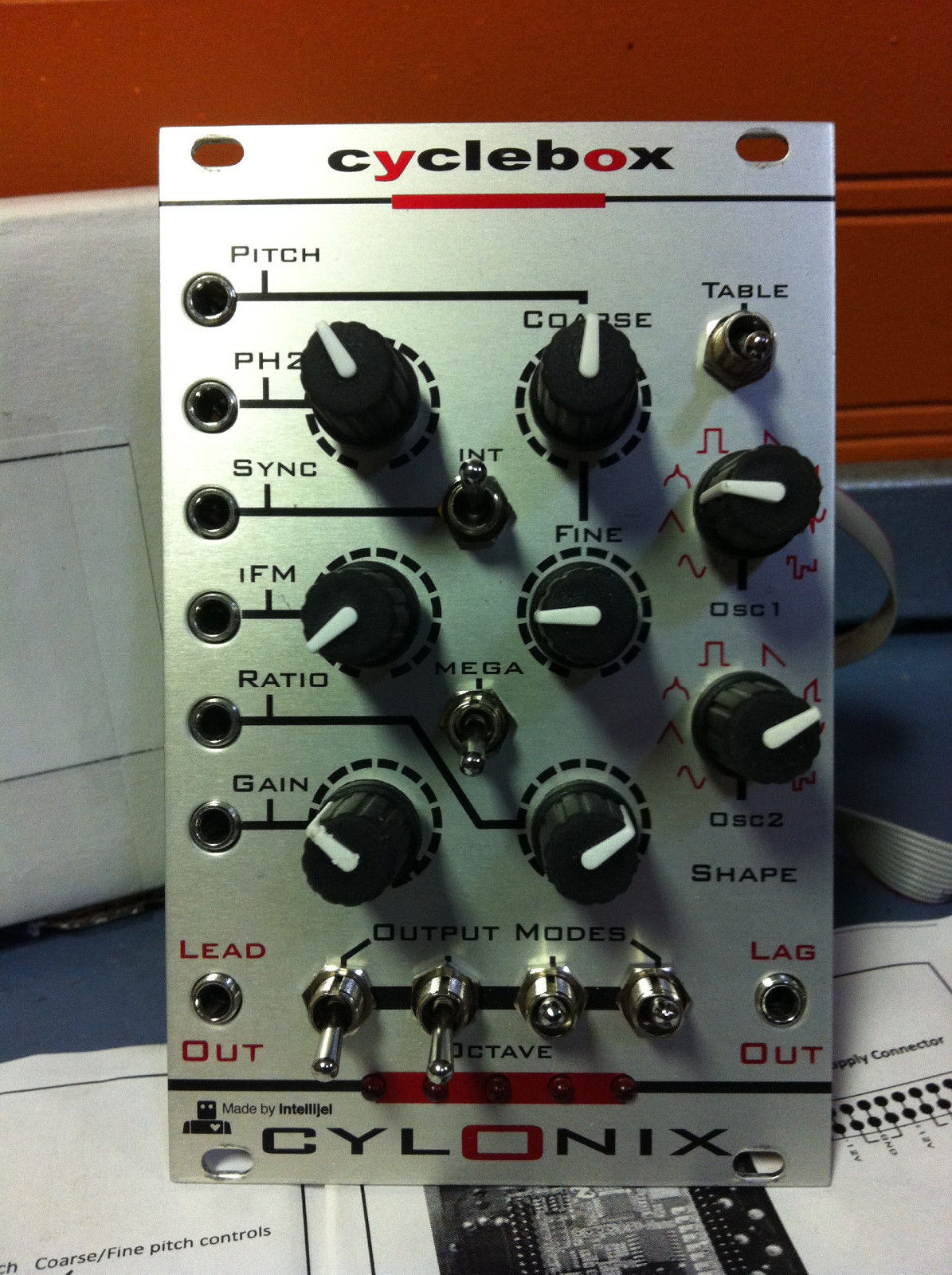 MATRIXSYNTH: Cylonix Cyclebox Cycle Box II Wavetable Oscillator Eurorack