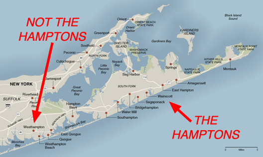 Impressions of USA from the first state: Dream of the Hamptons?