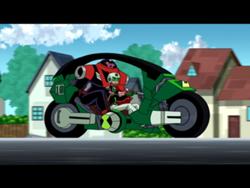 Ben10 Omniverse Español: La Motocicleta de Ben 10 Omniverse