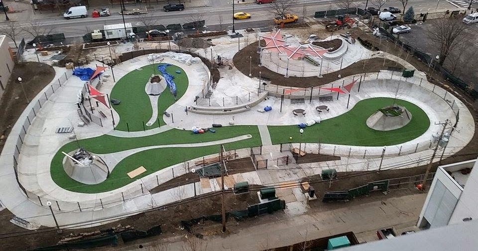Sloopin - A South Loop Blog: Fred Anderson Park Nears Completion ...
