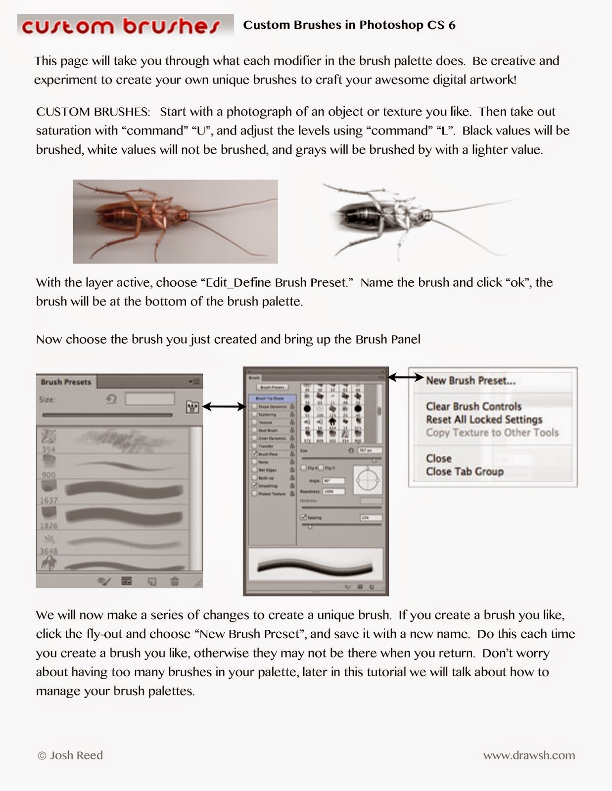 Drawsh: Custom Brushes in Photoshop