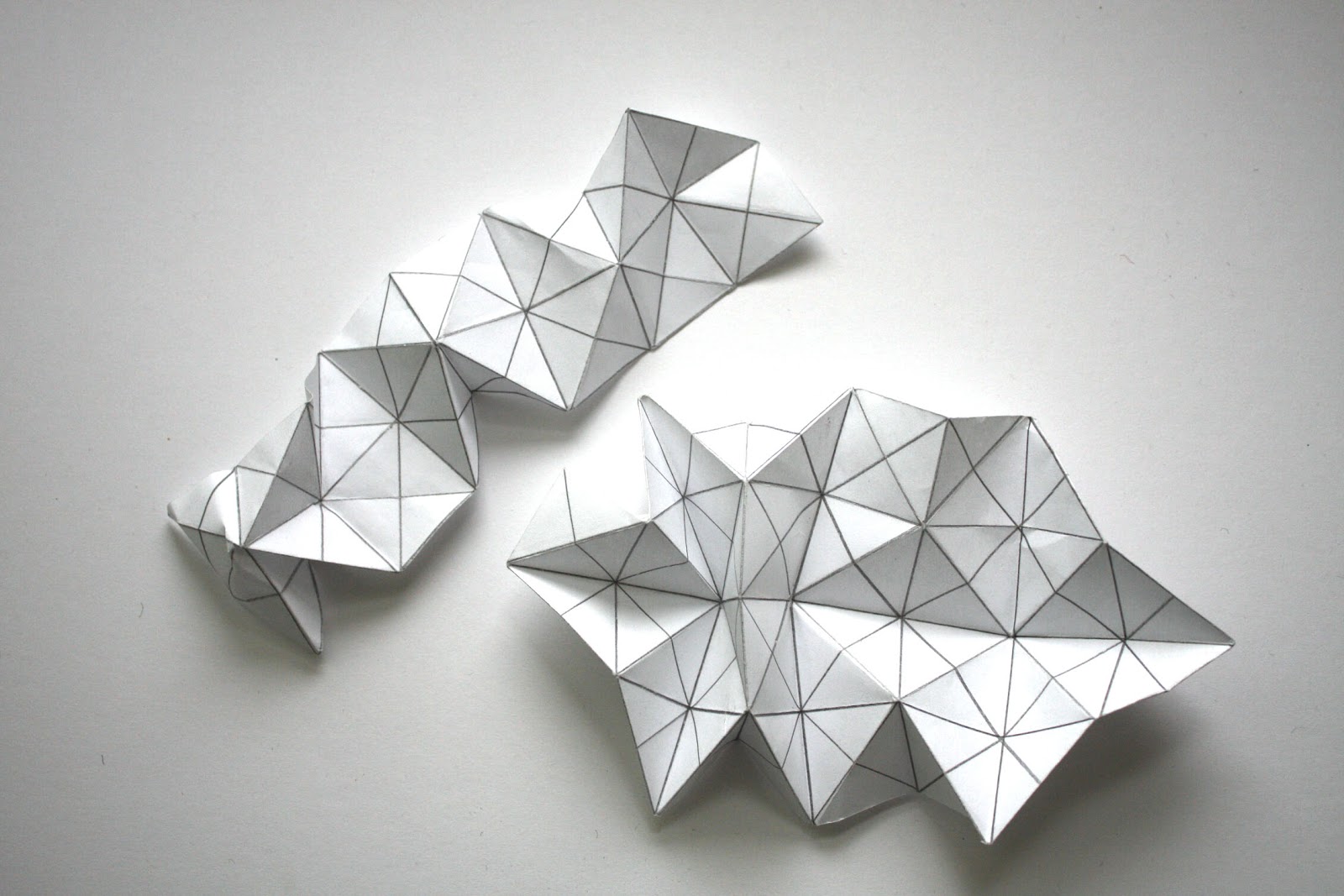 Like The Noonday Sun: Origami Paper Tessellations