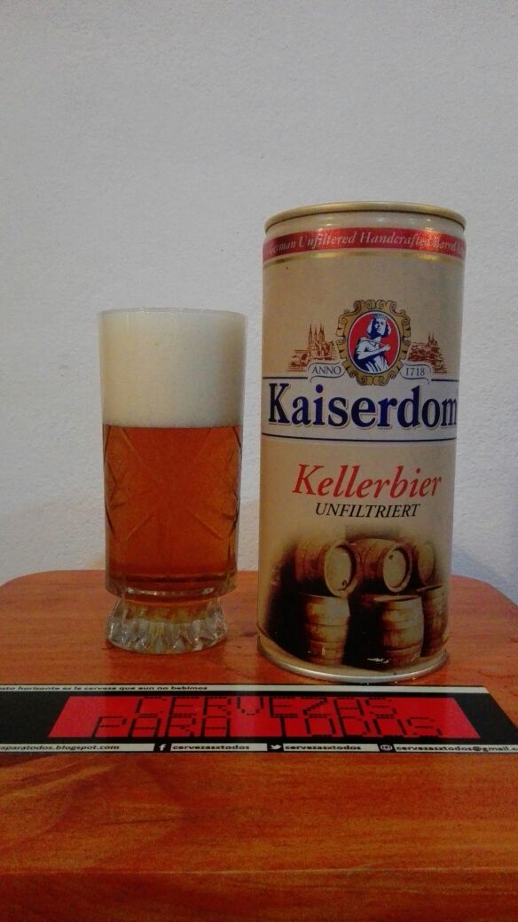 CERVEZAS PARA TODOS: Kaiserdom Kellerbier